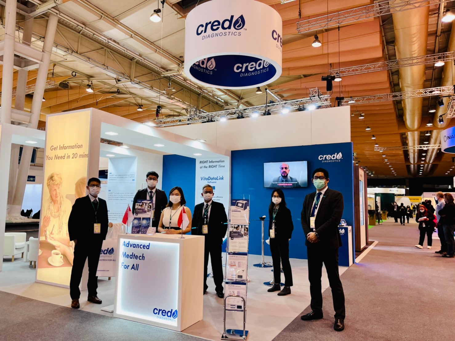 Credo Diagnostics’ booth at 32nd ECCMID 2022 has officially opened - Credo Diagnostics