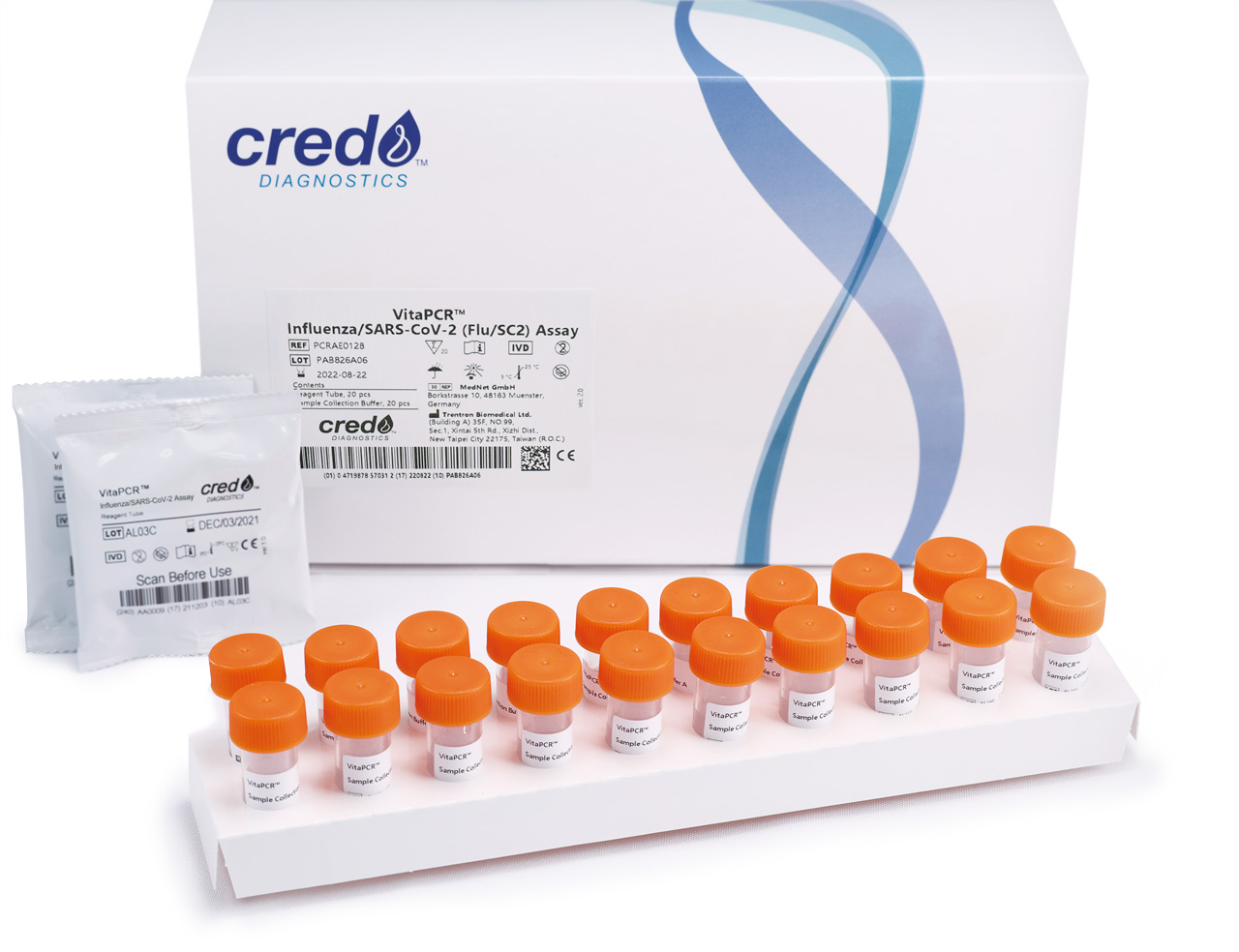 VitaPCR™ Influenza/SARS-CoV-2 (Flu/SC2) Assay - Credo Diagnostics